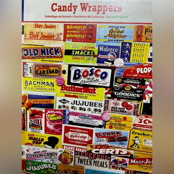 White Mountain | Toys | New Candy Wrappers 00 Pieces Jigsaw Puzzle ...